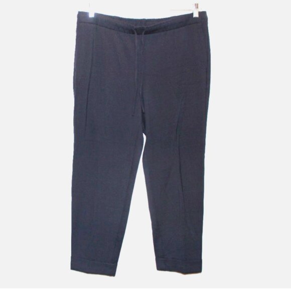 J. Jill | Pants & Jumpsuits | J Jill Dark Blue Cuffed Capri Pants ...